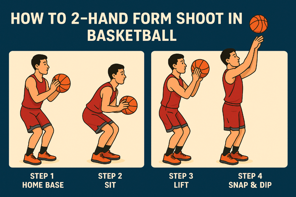 How to Teach 2-Hand Form Shooting | Youth Basketball Shooting Fundamentals