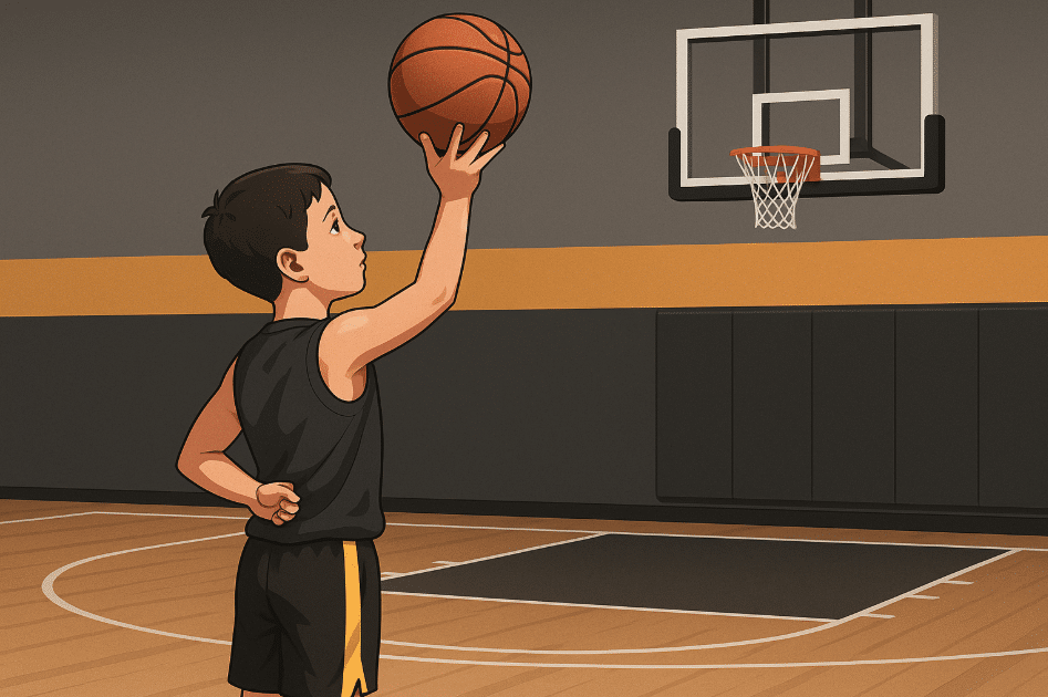 How to Teach Youth Basketball 1-Hand Form Shooting in 4 Simple Steps