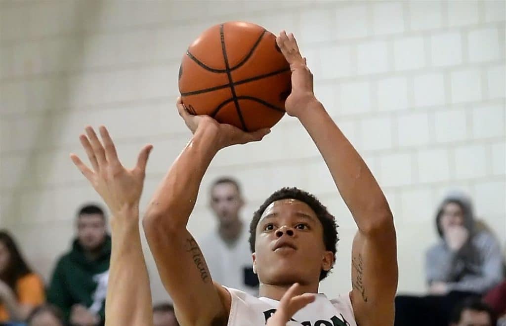 HOW TO: 2-HAND FORM SHOOT IN BASKETBALL | Pro Skills Basketball